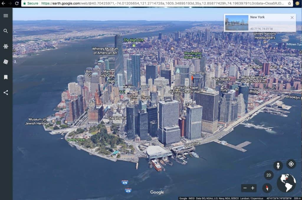 3d Google Maps View Gaisac