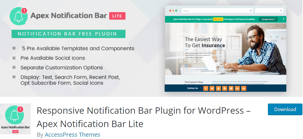 7+ Free WordPress Notification Bar Plugins 2021 - Google Maps Widget