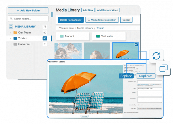 WP Media Folder - A Powerful File Manager for WordPress - Google Maps ...