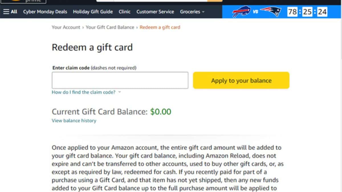 How to Check Amazon Gift Card Balance: A Step-by-Step Guide