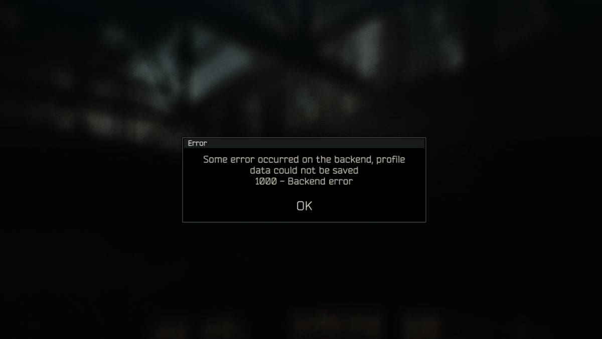 How to Fix Backend Errors in Escape from Tarkov