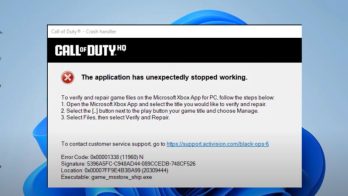 BO6 game_msstore_ship.exe Crash Fix – Step-by-Step Guide