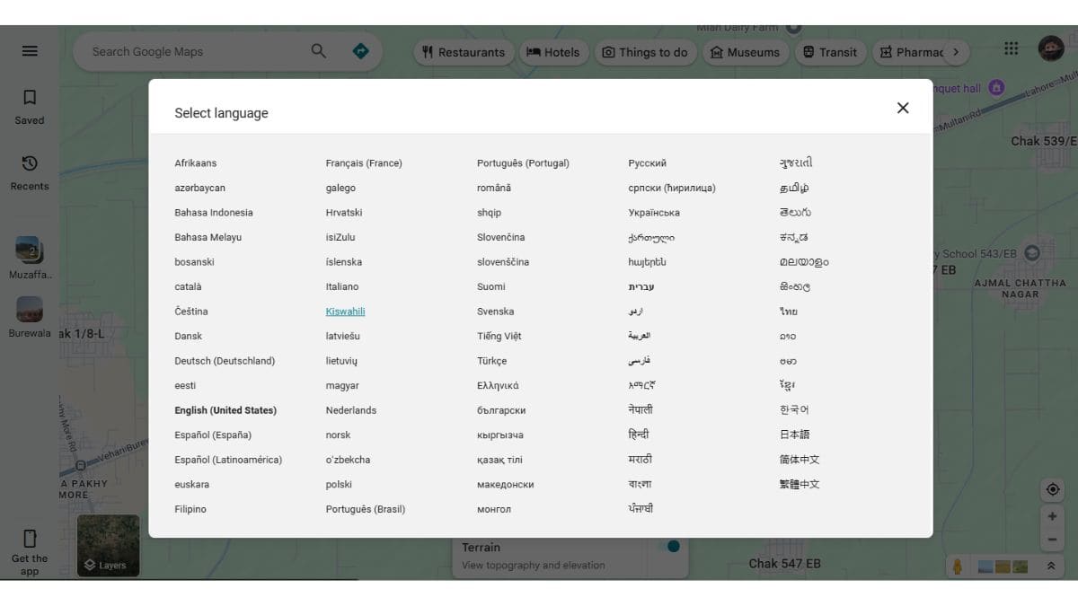 How to Change Language on Google Maps on Any Device