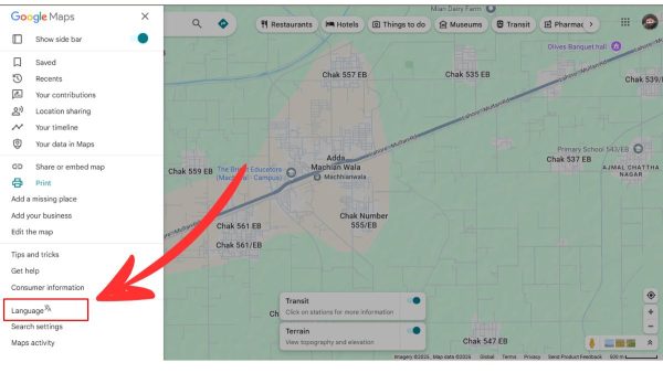 How to Change Language on Google Maps on Any Device